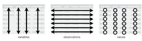 The concept of tidy data